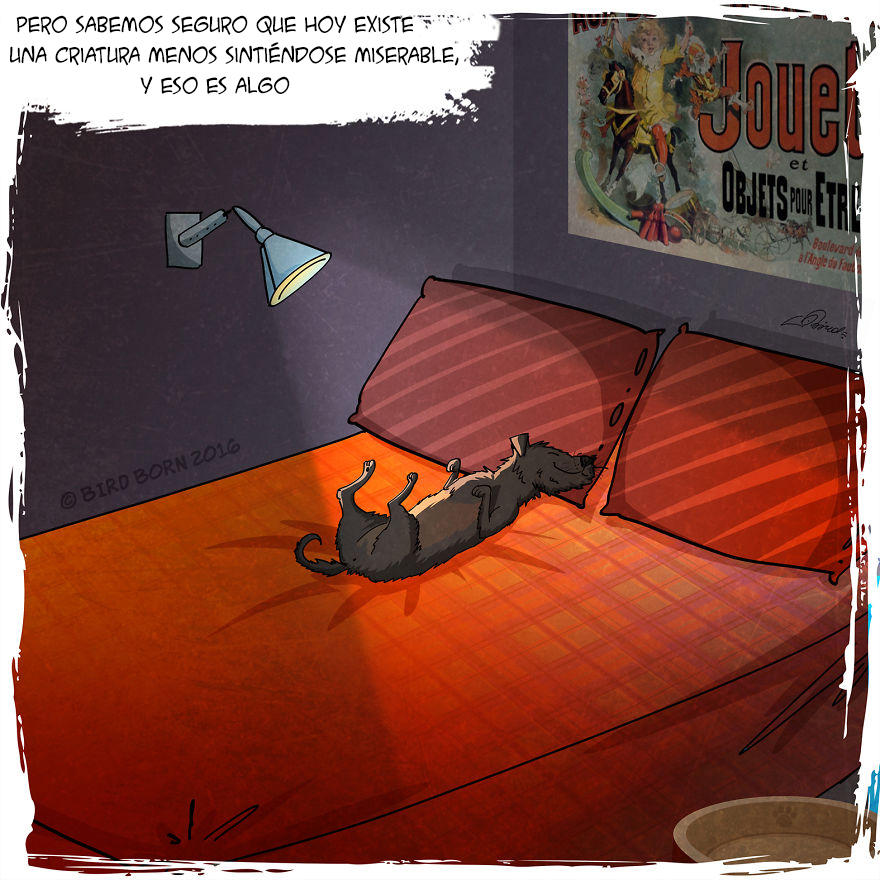 Rescata a un perro de un refugio y lo representa en un comic · Wakyma