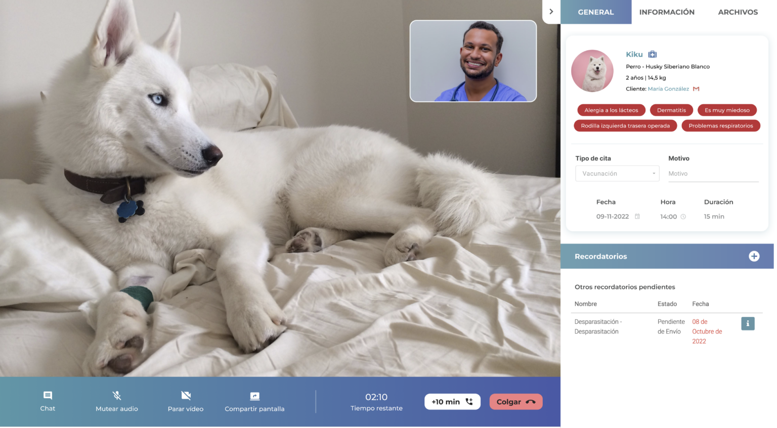 Wakyma | Software veterinario | Gestión Clínica